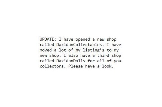 UPDATE Please Do Not Purchase - Etsy Sweden