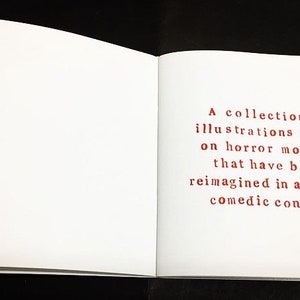 Haha Horrors Book Limited Numbered Edition of 200 Horror / Comedy ...