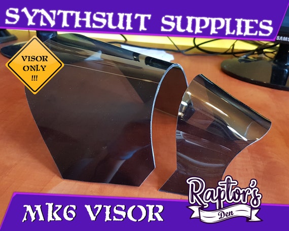 MK6 Synth Visor / VISOR ONLY Bent Plexi 3mm Strong and | Etsy