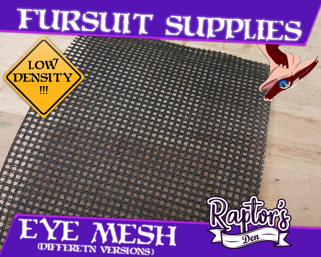 15x20cm Eye Mesh (8x10inch) - Durable Black or White High Visibility ...