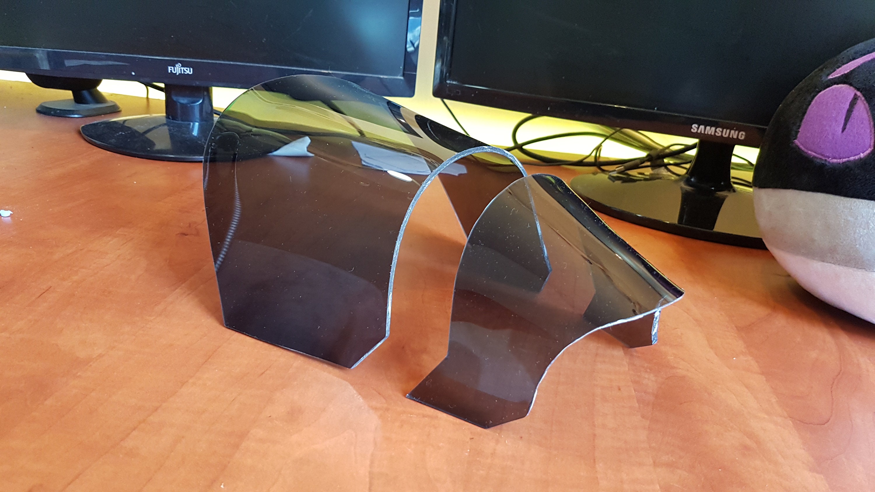 MK6 Synth Visor / VISOR ONLY Bent Plexi 3mm Strong and - Etsy