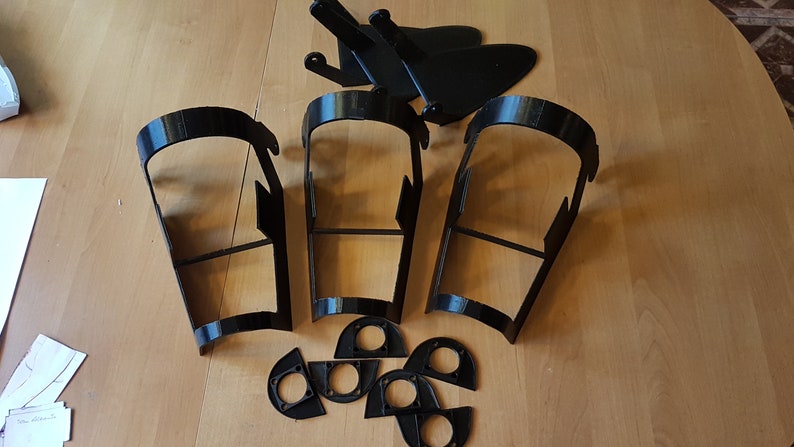 V2.0 (check Pictures!) 3d Printed Synth Head Framework - PETG, Strong ...