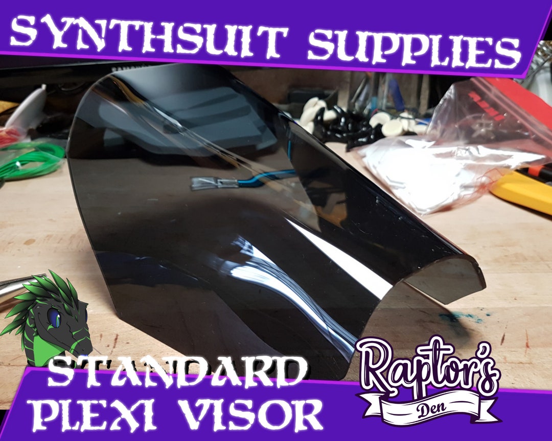 Synth Visor - Bent Plexi 3mm Strong and Durrable With a Slight ...