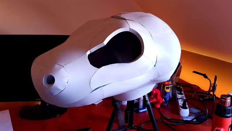 Snake Head Pattern for EVA Foam - Downloadable File Only! Pictures Are ...