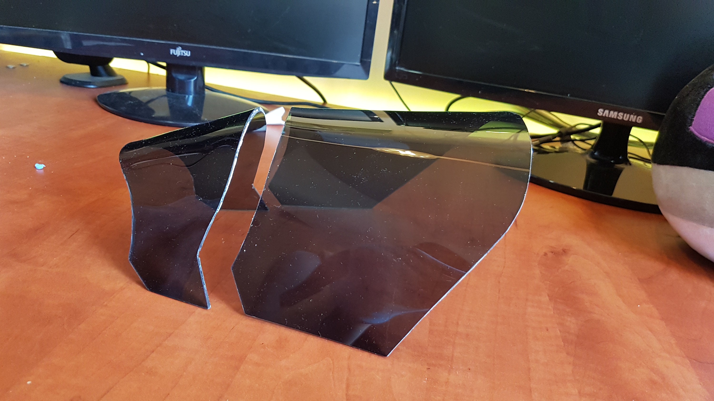 MK6 Synth Visor / VISOR ONLY Bent Plexi 3mm Strong and - Etsy