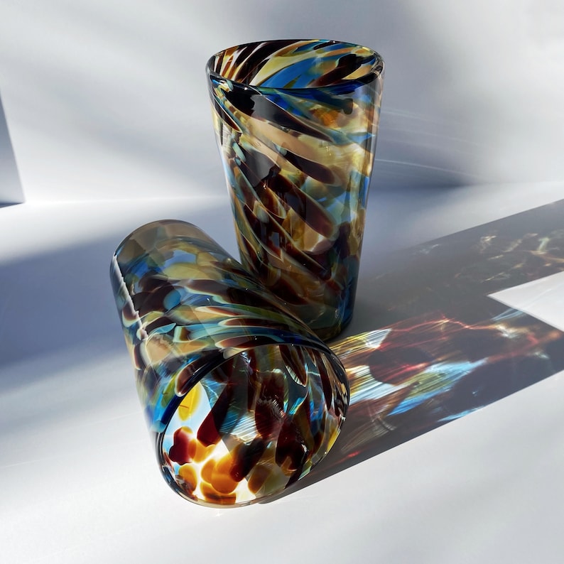 Handmade Pint Glasses - Etsy