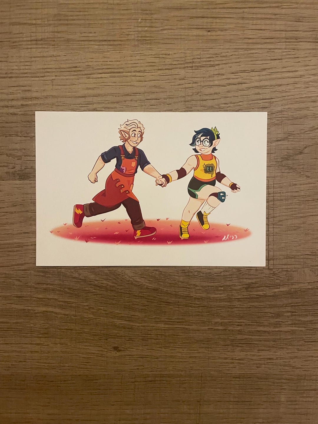Small Timeskip Huntlow Print - Etsy