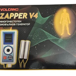 Zapper Volcano V4 by Hulda Clark +BONUS 1 Card | Bio Wave Generator for ...