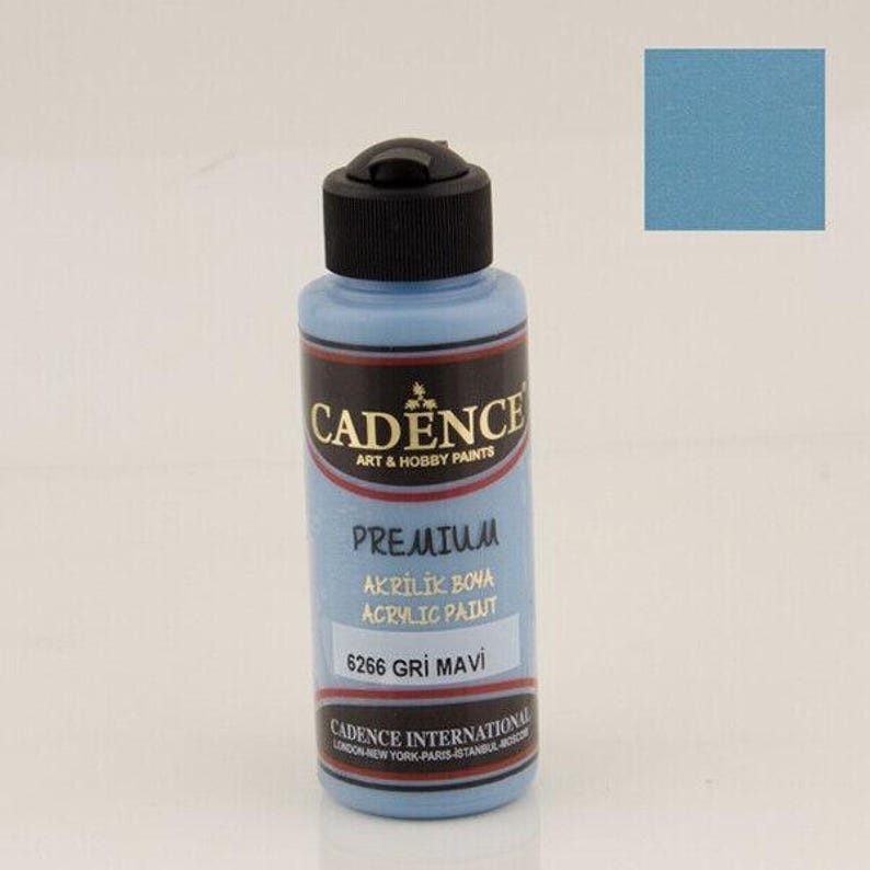 CADENCE Premium Acrylic Paint | Blue | 120 Ml - Etsy