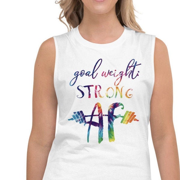 Goal Weight Strong Af Svg - Etsy