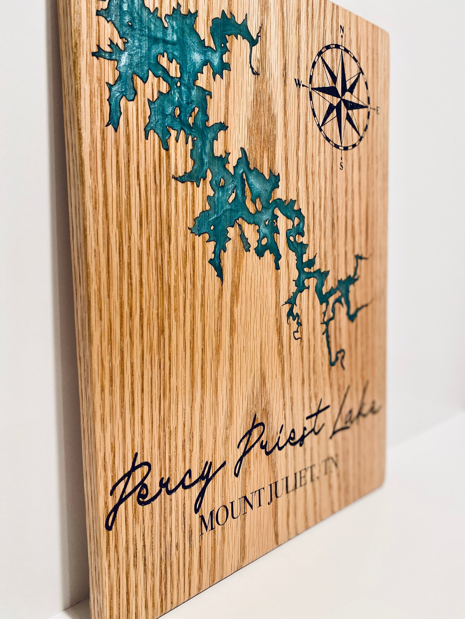 Custom Epoxy River Sign - Etsy