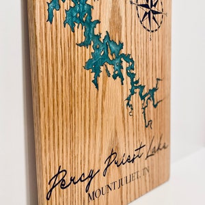 Custom Epoxy River Sign - Etsy