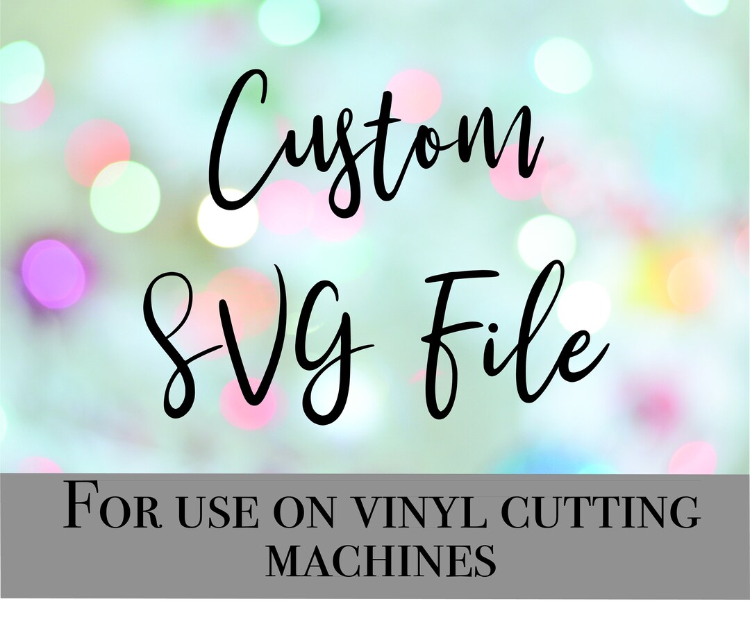 Custom SVG Creation - Etsy