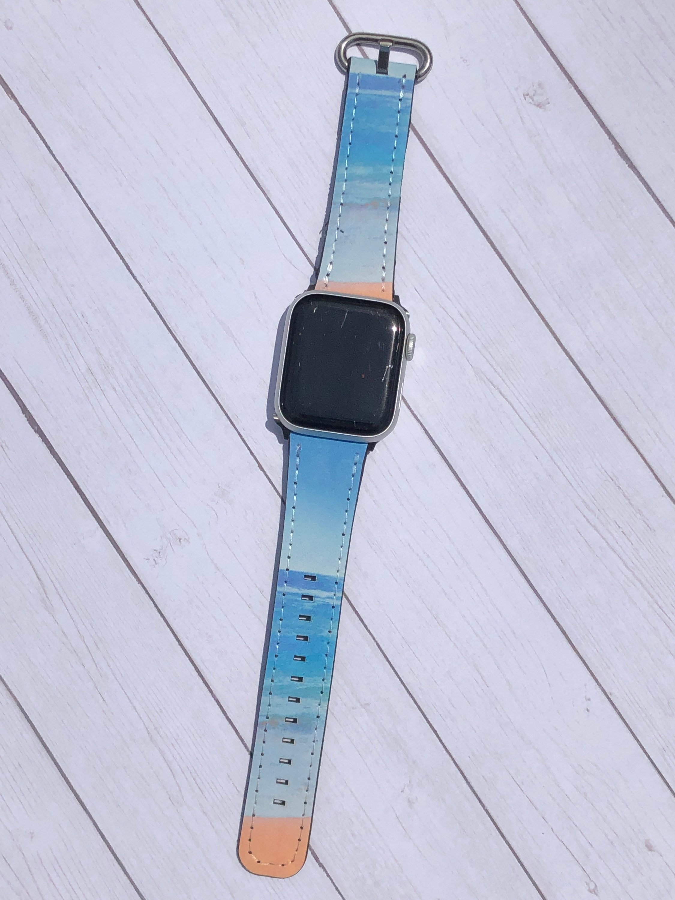 Beach Themed Apple Watch Band Beach Vibe Vacation | Etsy
