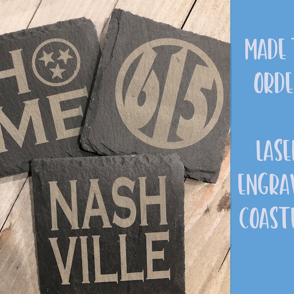 Slate Coaster Designs - Etsy