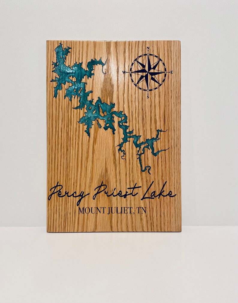 Custom Epoxy River Sign - Etsy