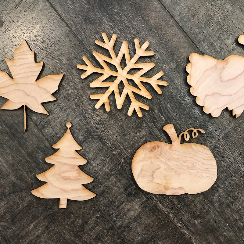 Wood Shapes - Etsy