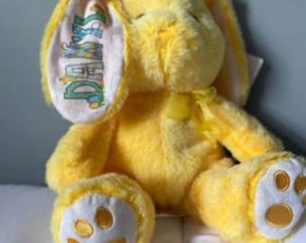 Yellow Easter Bunny | Etsy