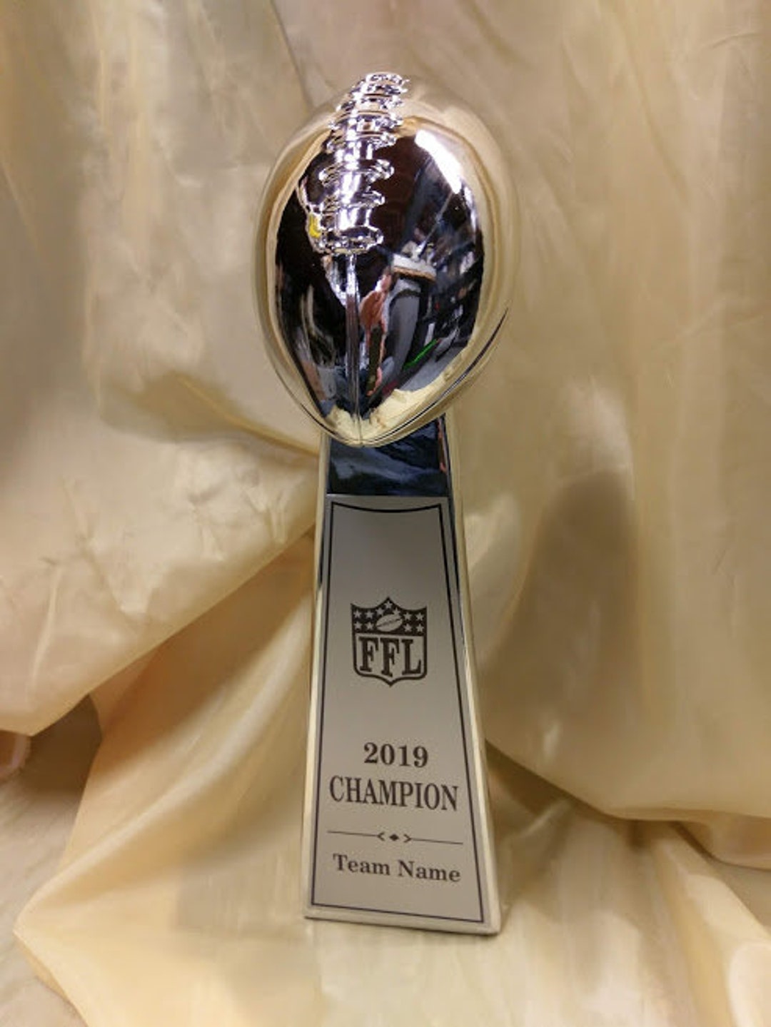 Chrome Lombardi Trophy. Super Bowl Replica. - Etsy