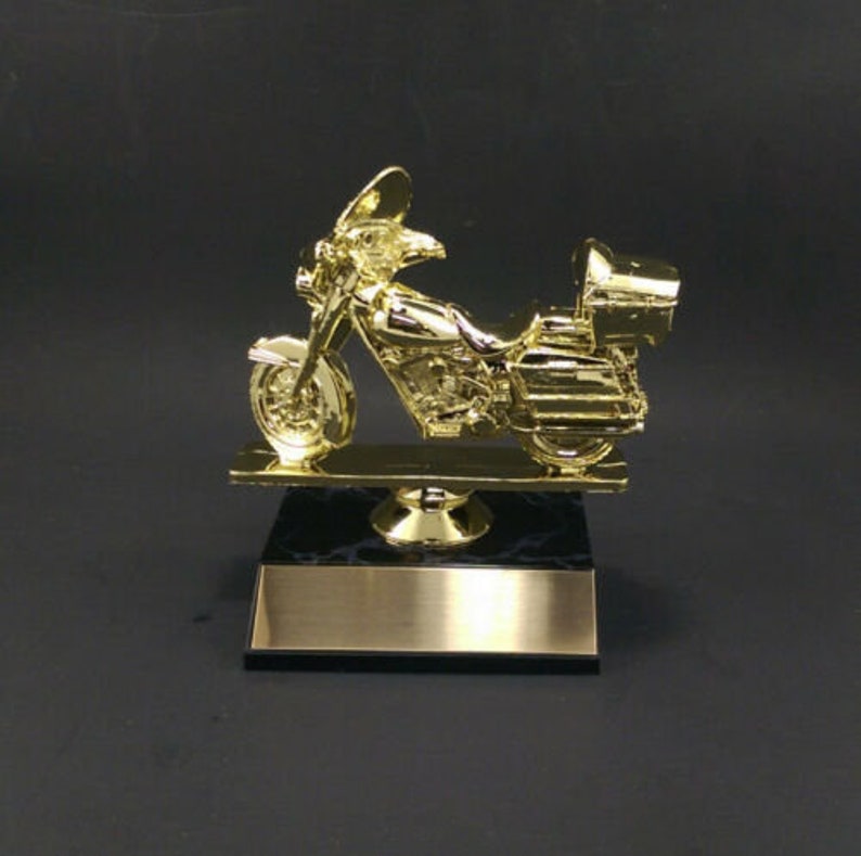 Motorcycle Award. Chopper Trophy . Free Engraving. | Etsy