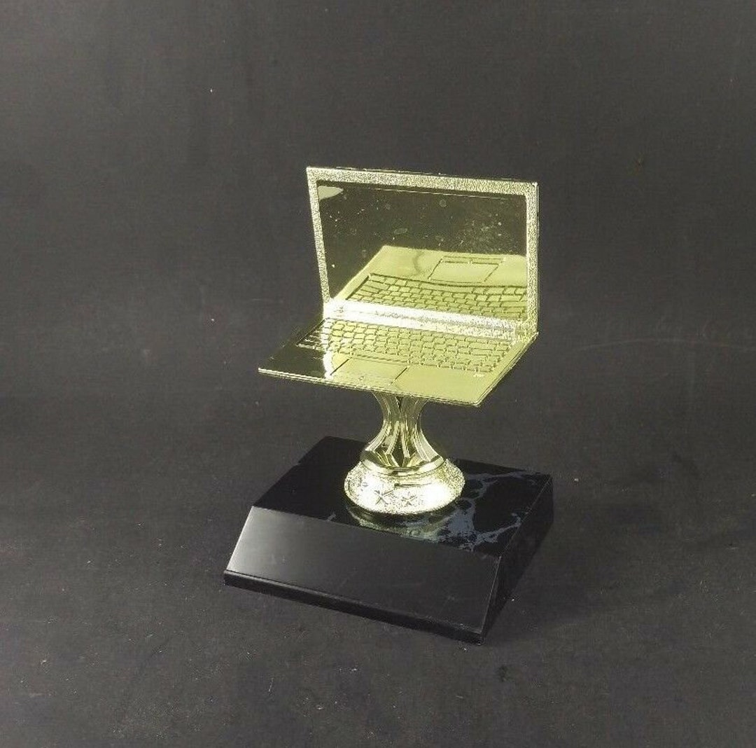 Computer Trophy, Gaming Trophy, STEM Award. Free Custom Engraving ...