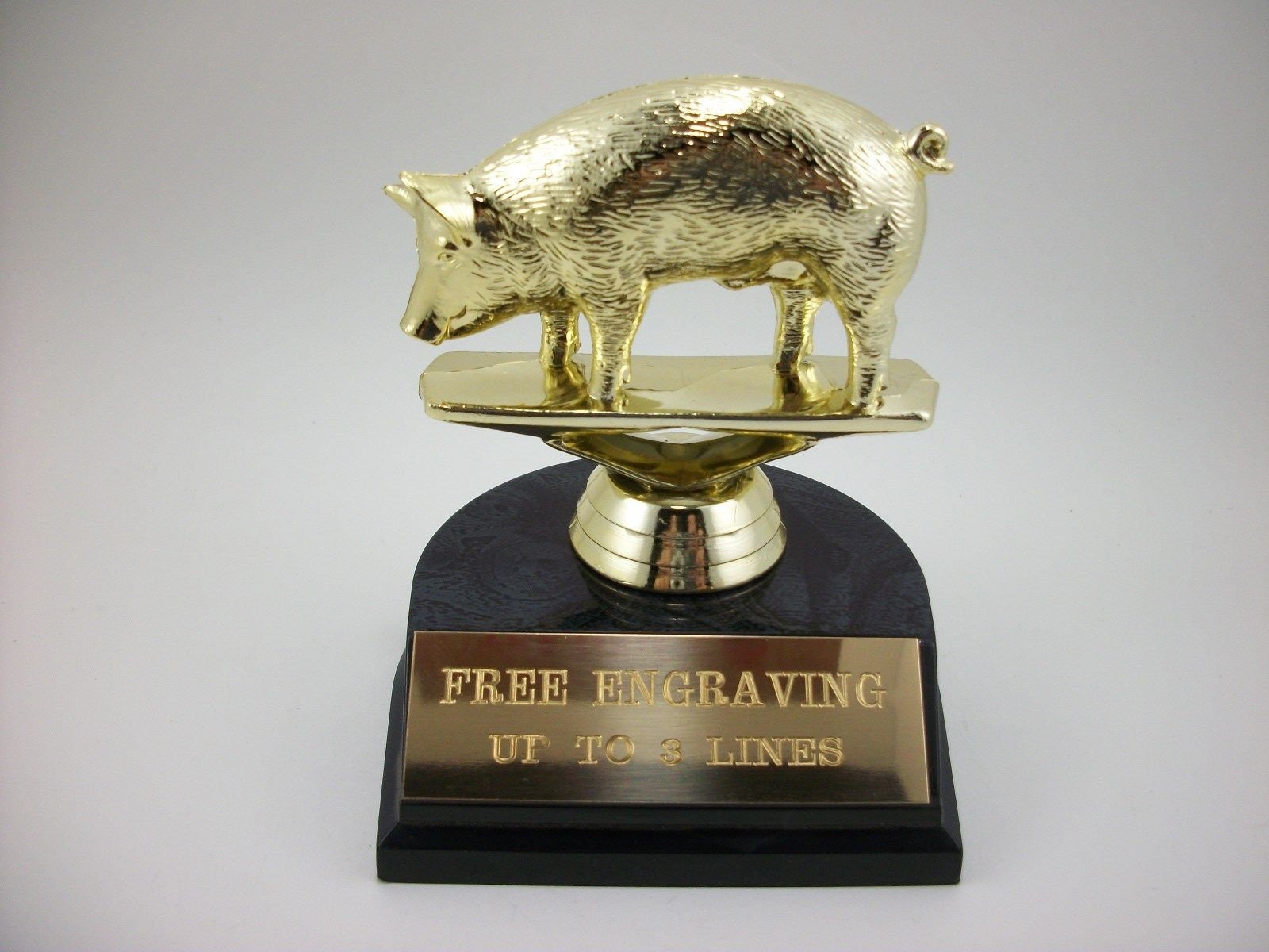 BBQ Cookout Trophy Award. Pig or Chicken. Free Engraving. - Etsy Canada