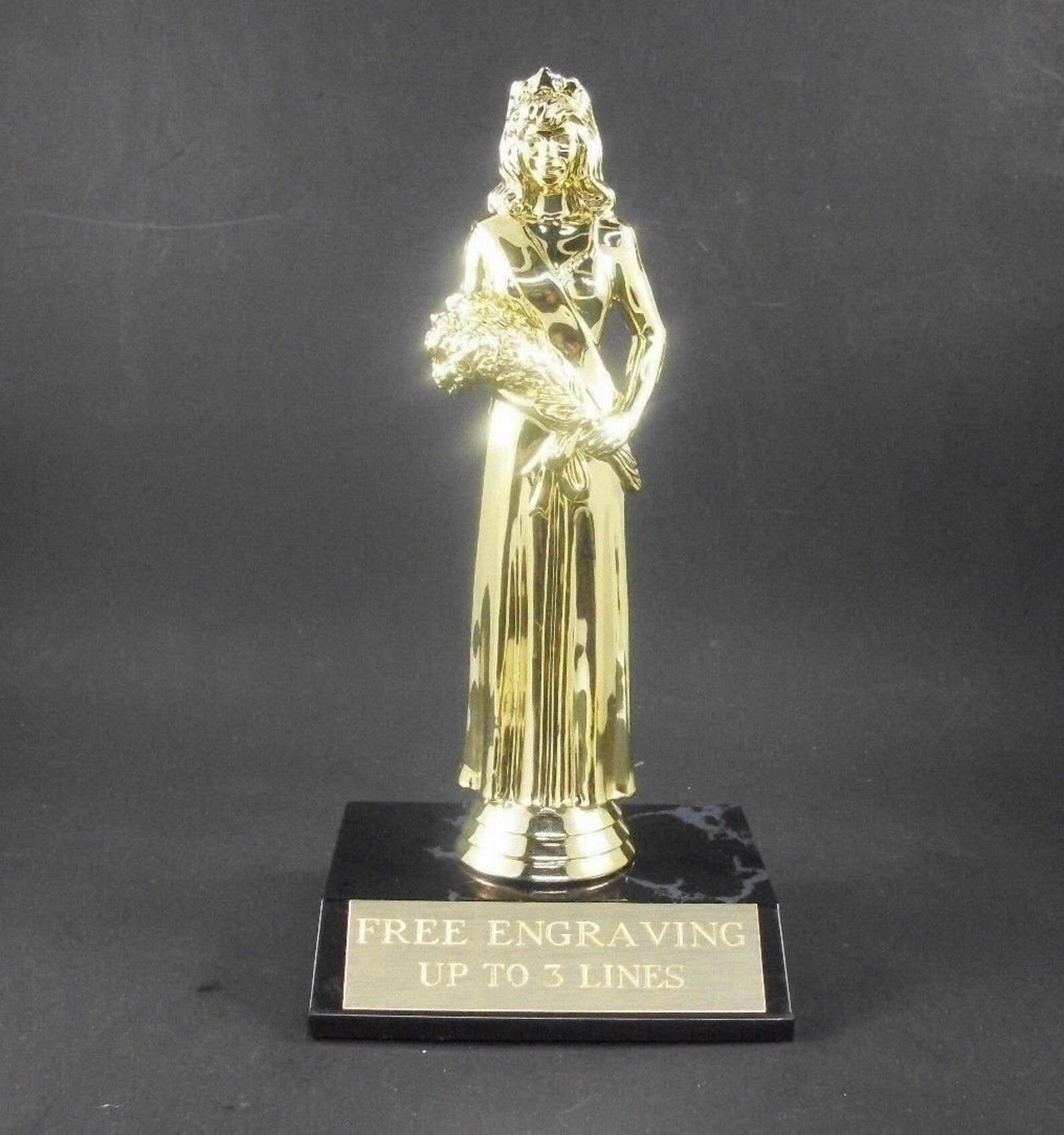 Prom King or Prom Queen Trophy. Beauty Pageant Award. Free - Etsy