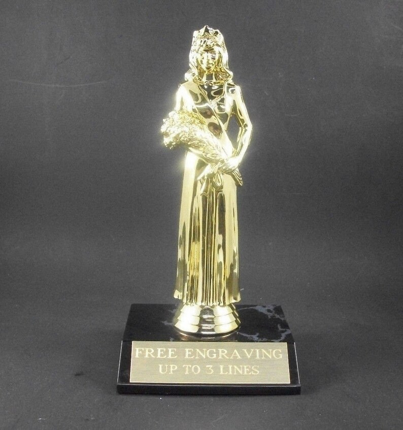 Prom King or Prom Queen Trophy. Beauty Pageant Award. Free - Etsy