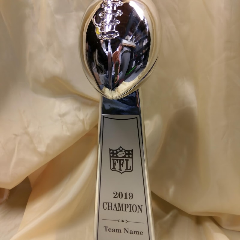 Super Bowl Trophy Replica - Etsy