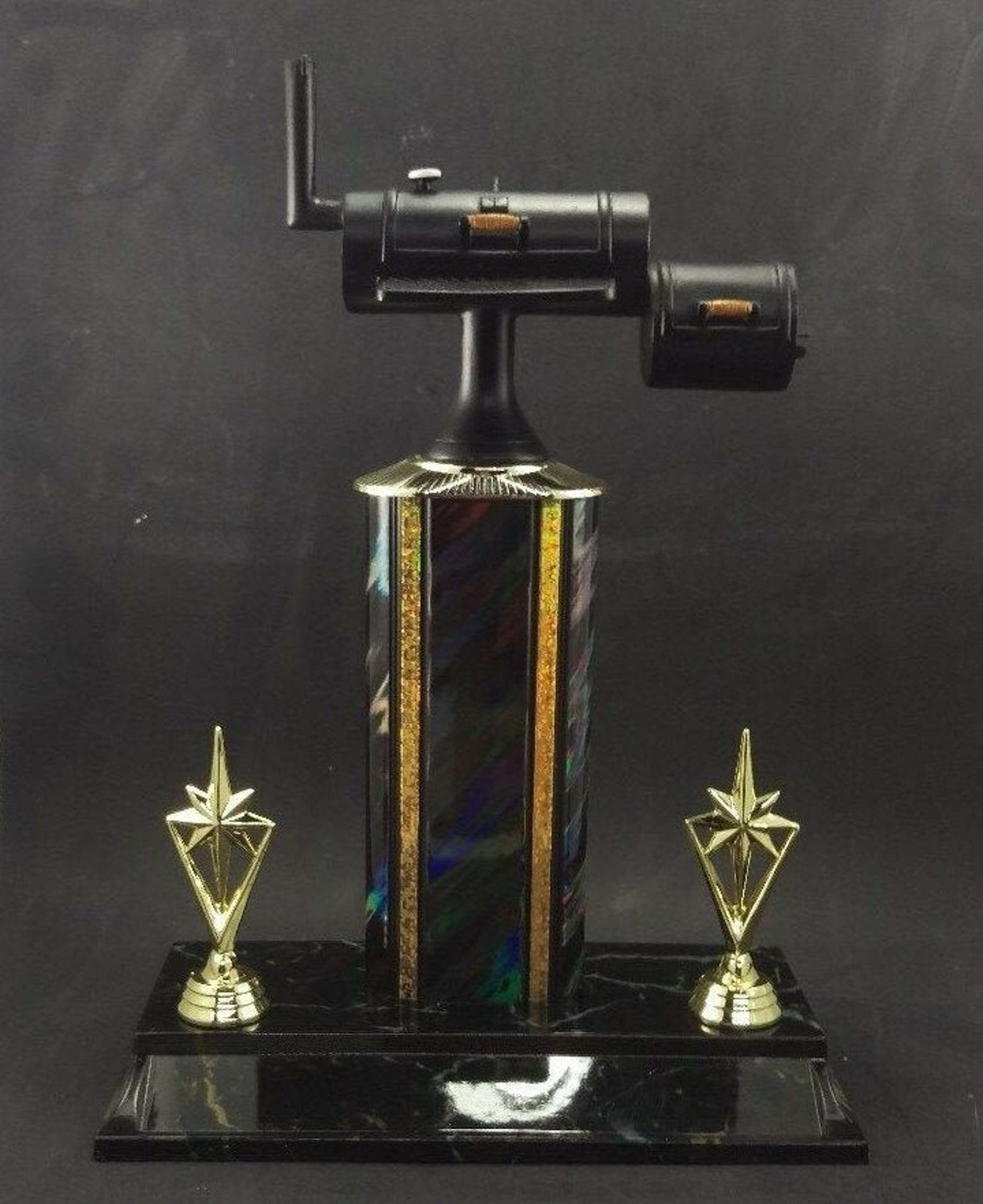 BBQ Smoker Trophy BBQ Award. Free Custom Egraving - Etsy