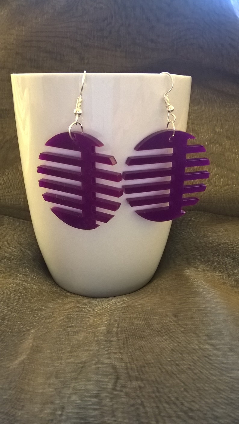 Funky Earrings, Industrial Style, Modern - Etsy