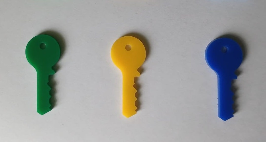 Self Adhesive Plastic Key| Stroke Care Aid| Disability Aid| Dementia ...