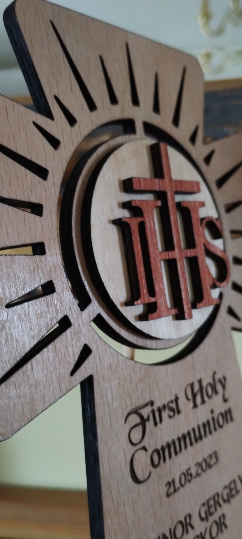 First Holy Communion, Baptism, Pierwsza Komunia, Pamiątka Chrztu, Holy Communion Gift/keepsake ...