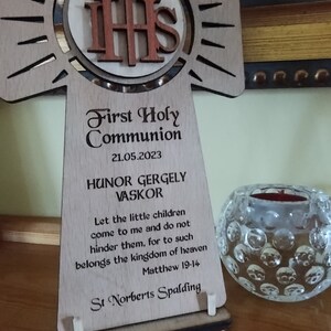 First Holy Communion, Baptism, Pierwsza Komunia, Pamiątka Chrztu, Holy Communion Gift/keepsake ...