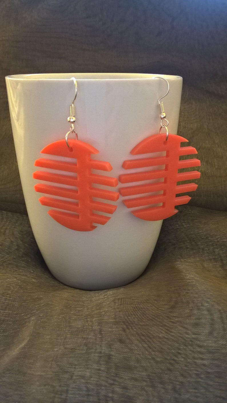 Funky Earrings, Industrial Style, Modern - Etsy