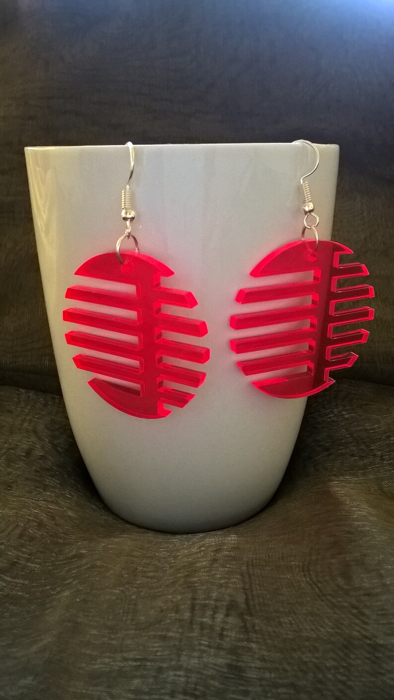 Funky Earrings, Industrial Style, Modern - Etsy