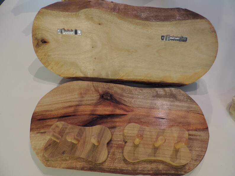 Camphor Wood Leash and Keys Holder With 6 Holders on 2 - Etsy