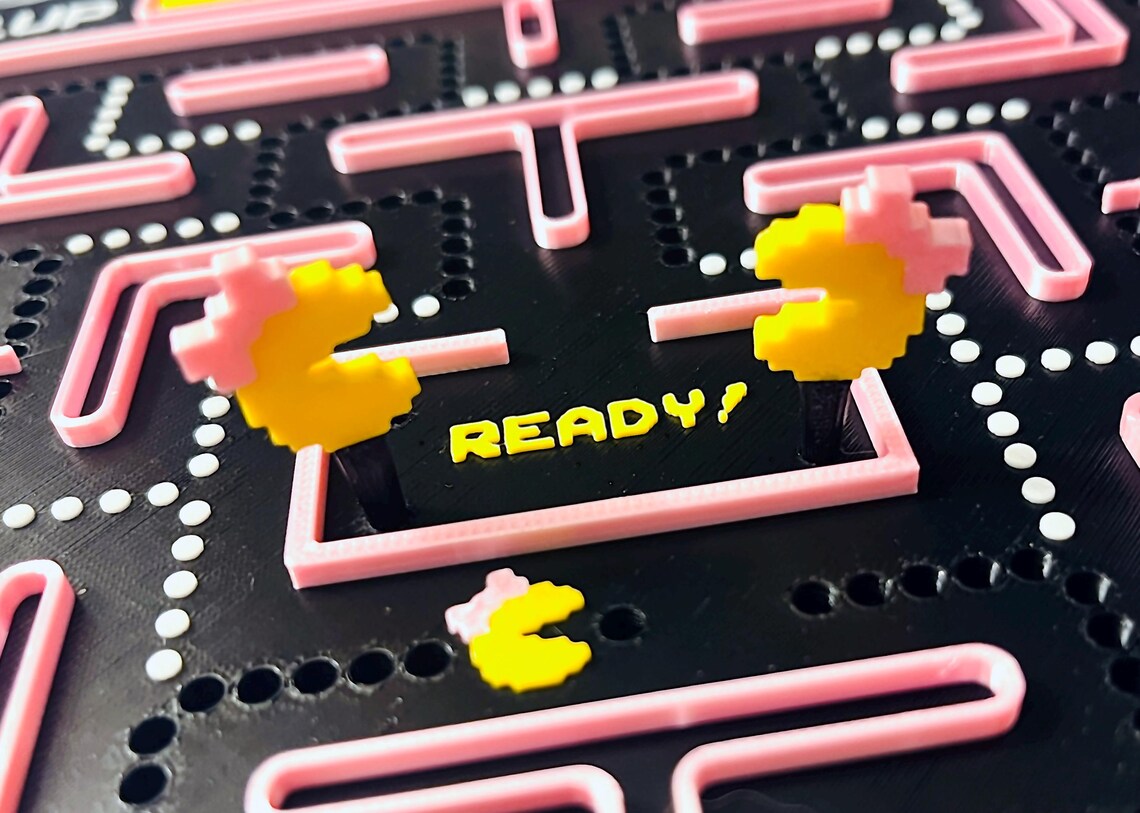 Ms Crib-man Arcade Cribbage Board - Etsy