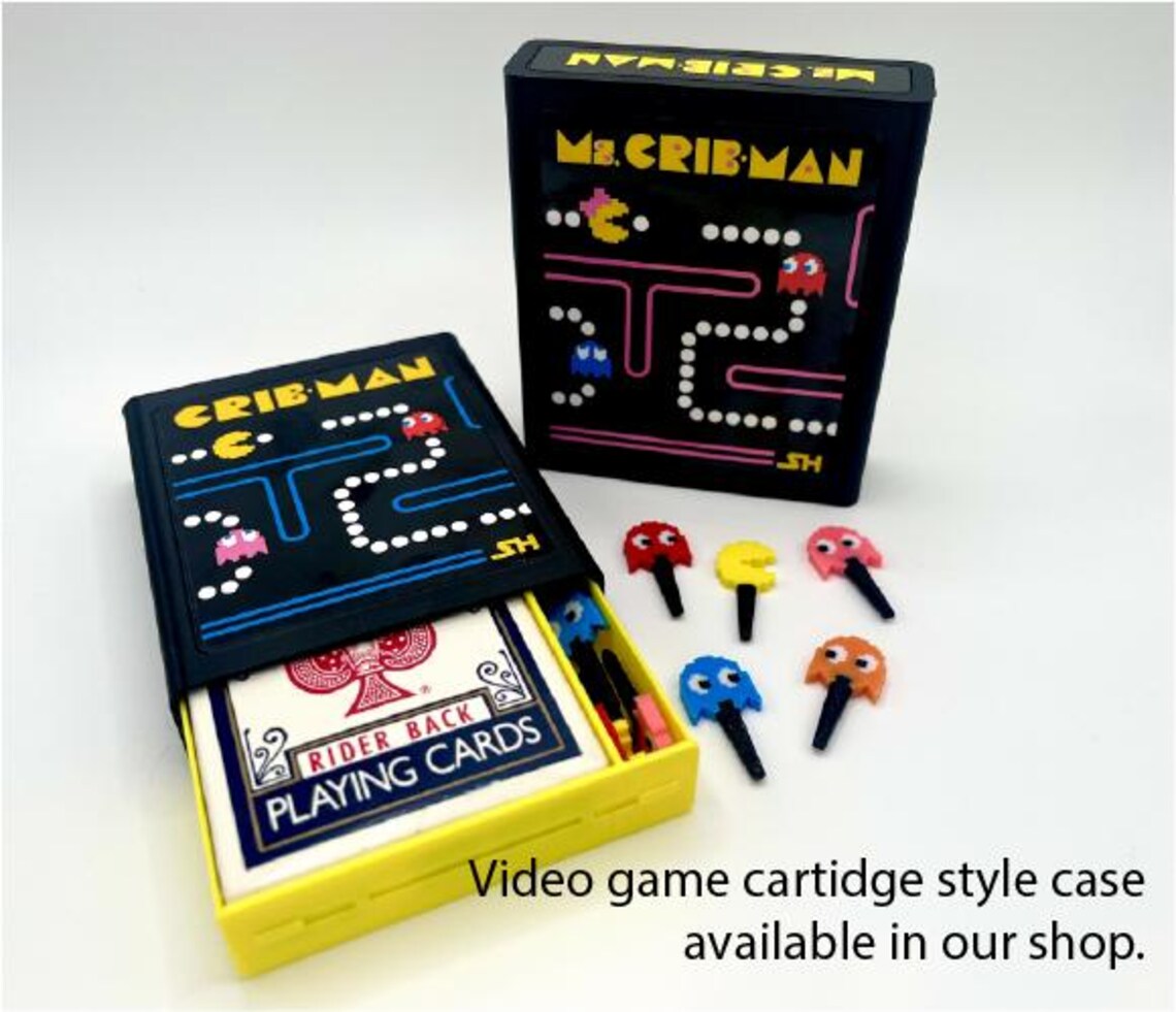Ms Crib-man Arcade Cribbage Board - Etsy