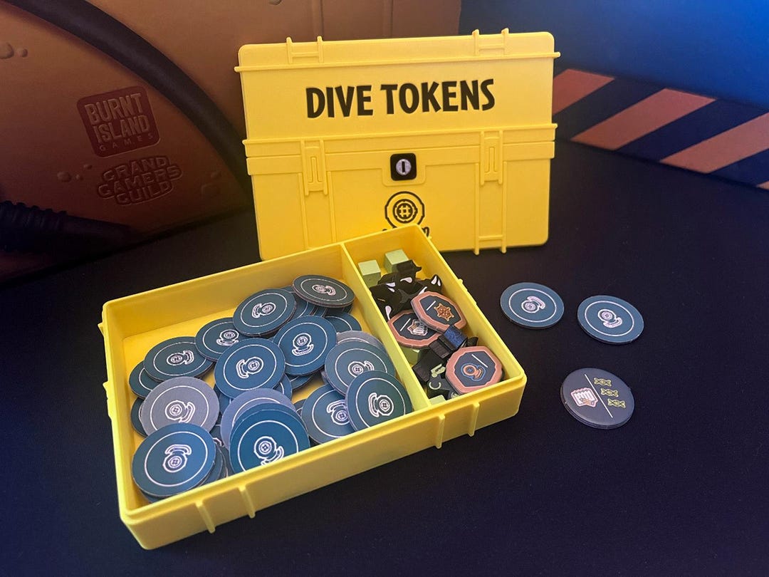 Endeavor Deep Sea Dive Token Crate - Etsy