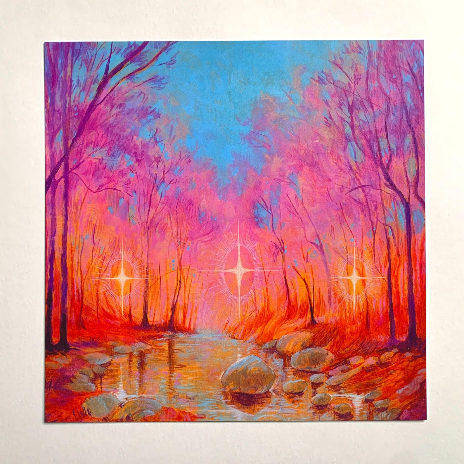 Art Print Pack - Pink Dreamscapes - Etsy