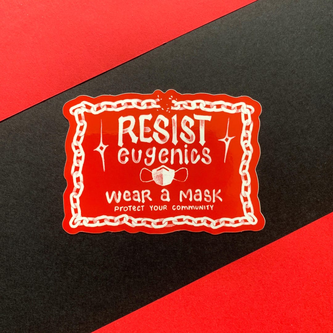 Resist Sticker - Etsy
