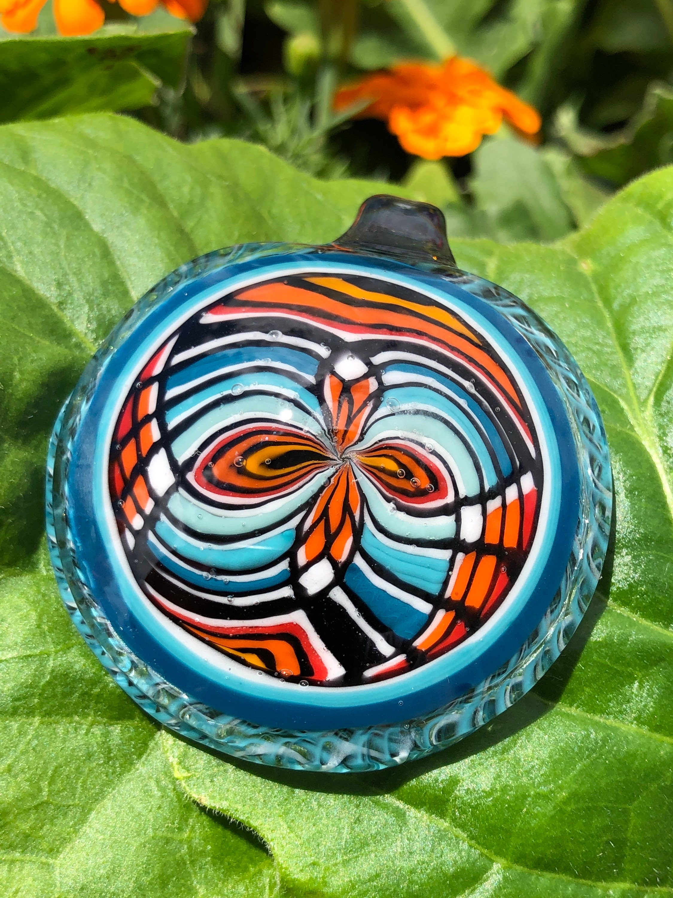 Heady Glass Fillacello Pendant Wearable Art - Etsy