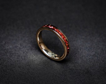 Tungsten Ruby Ring - Etsy