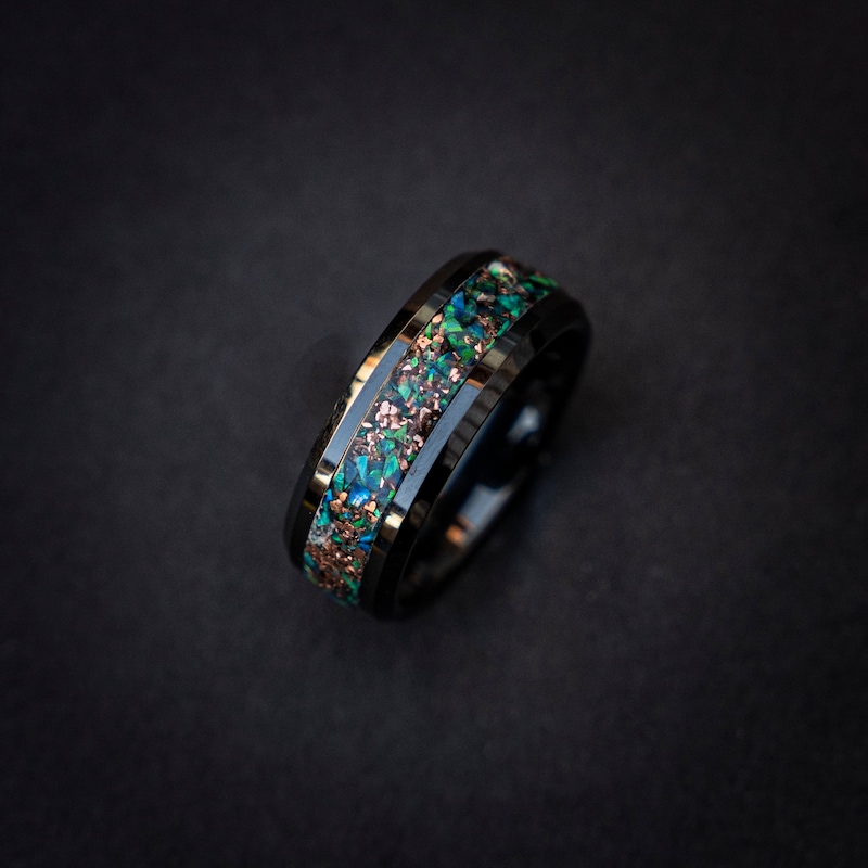 Black Ring - Etsy