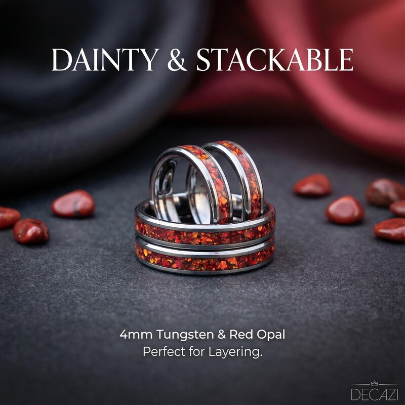 Tungsten Ruby Ring - Etsy