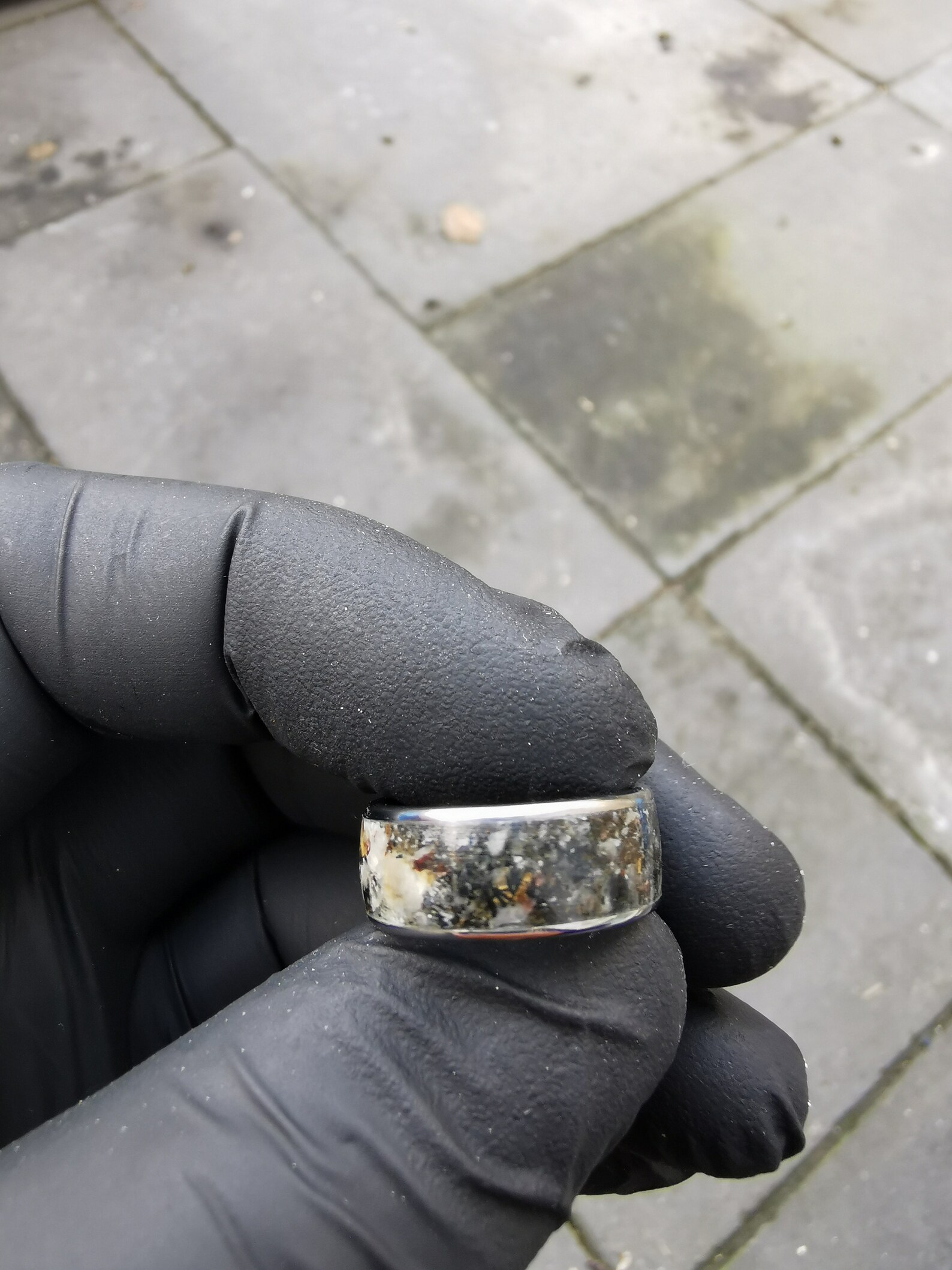 Preseli Bluestone Ring, Earth Stone Ring, Healing Crystal Ring, Healing ...