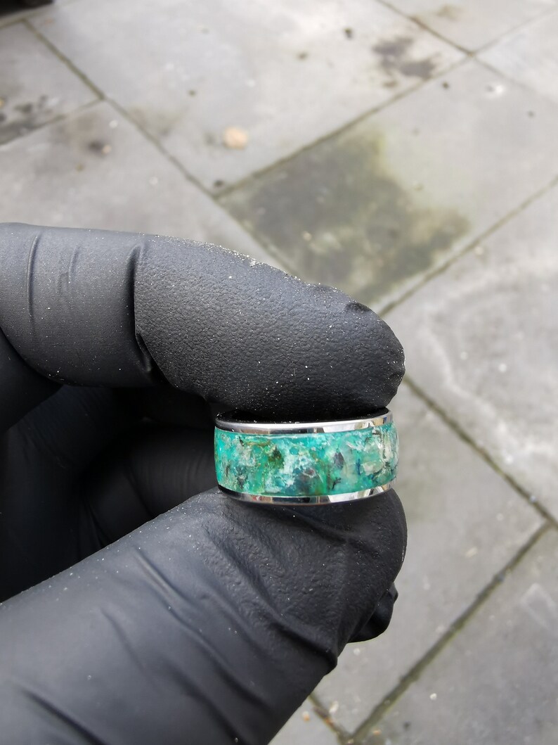 Quantum Quattro Ring Glow in the Dark Ring Healing Crystal - Etsy