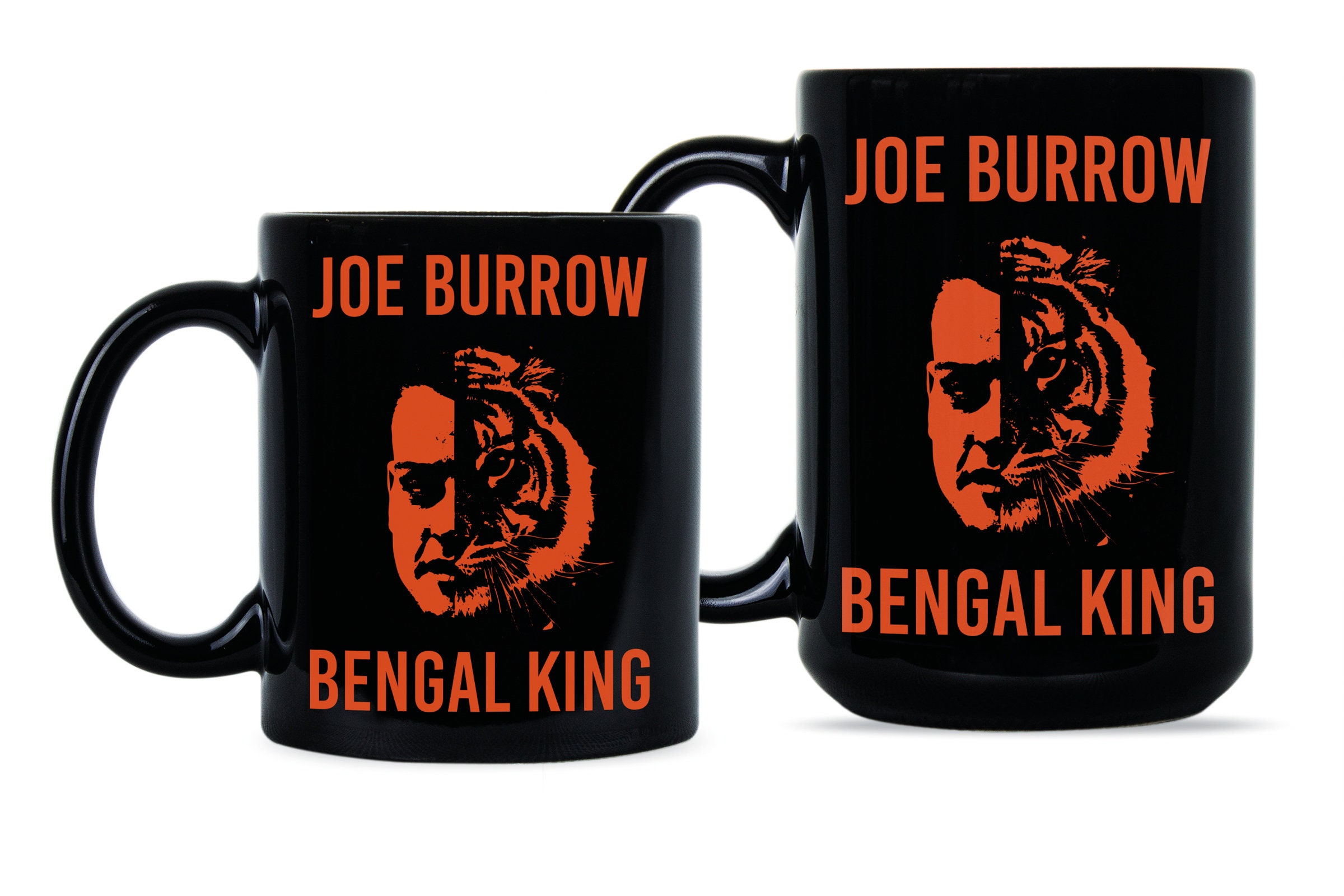 Joe Burrow Bengal King Joe Burrow Mug - Etsy