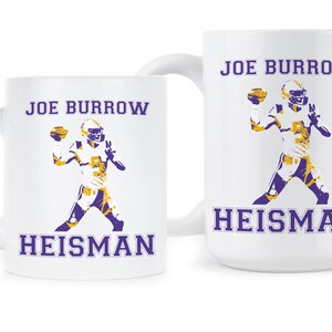 Joe Burrow Heisman Joe Burreaux Geaux Jeaux Mug - Etsy